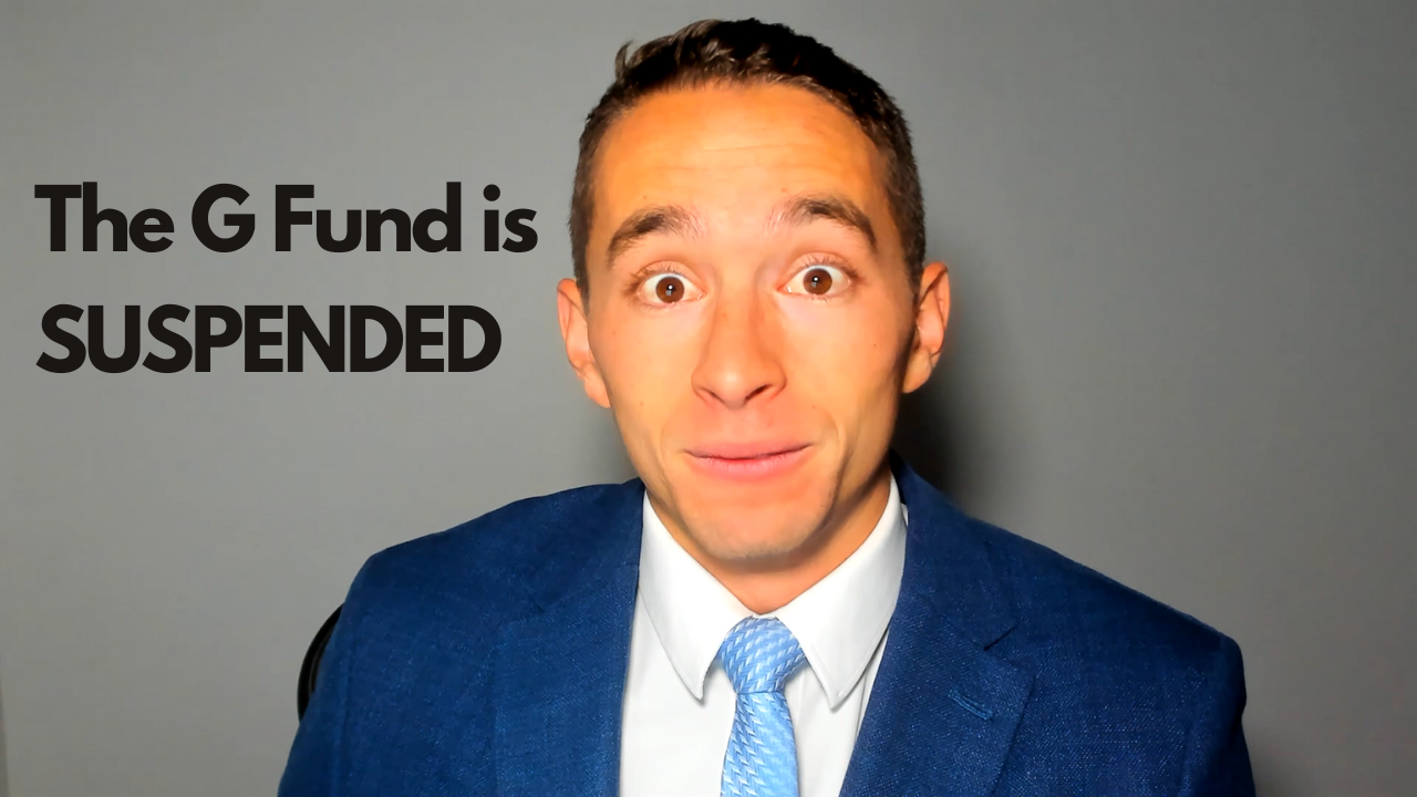 The G Fund is SUSPENDED: What it Actually Means